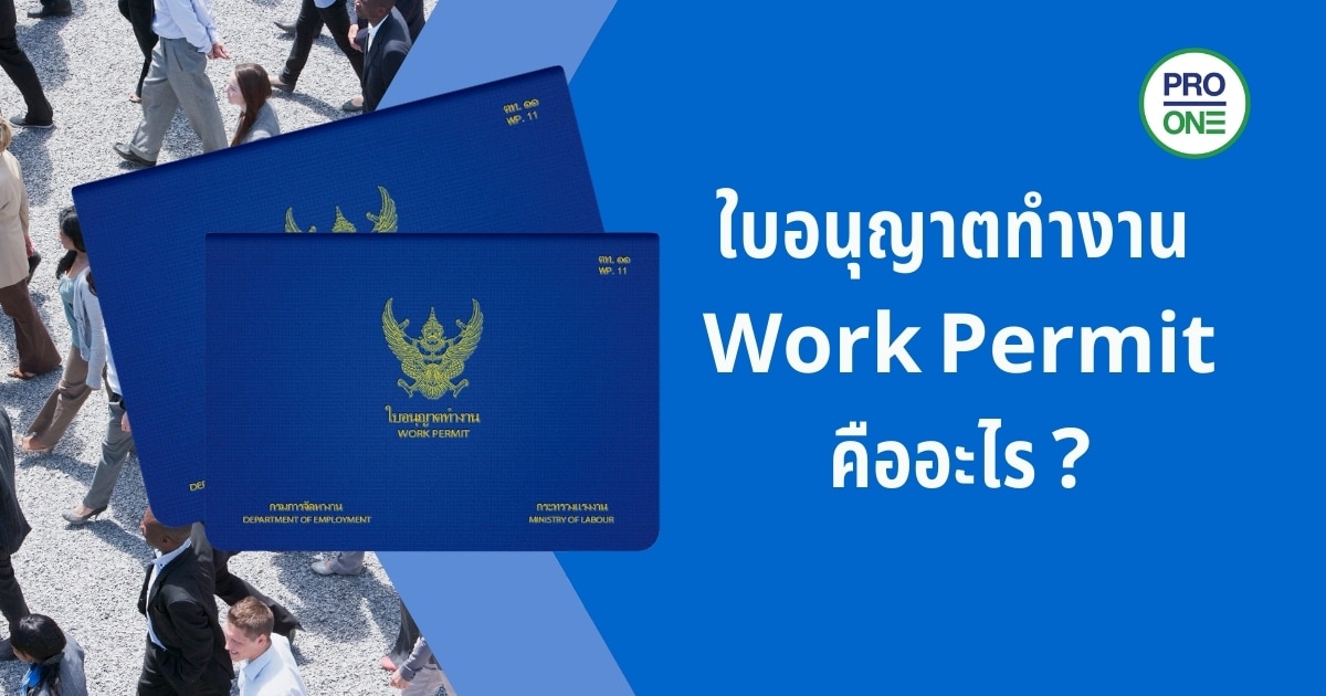 ใบอนุญาตทำงาน (Work Permit) คืออะไร – Professional One