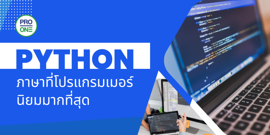 Python ภาษาที่โปรแกรมเมอร์นิยมมากที่สุด - Professional One